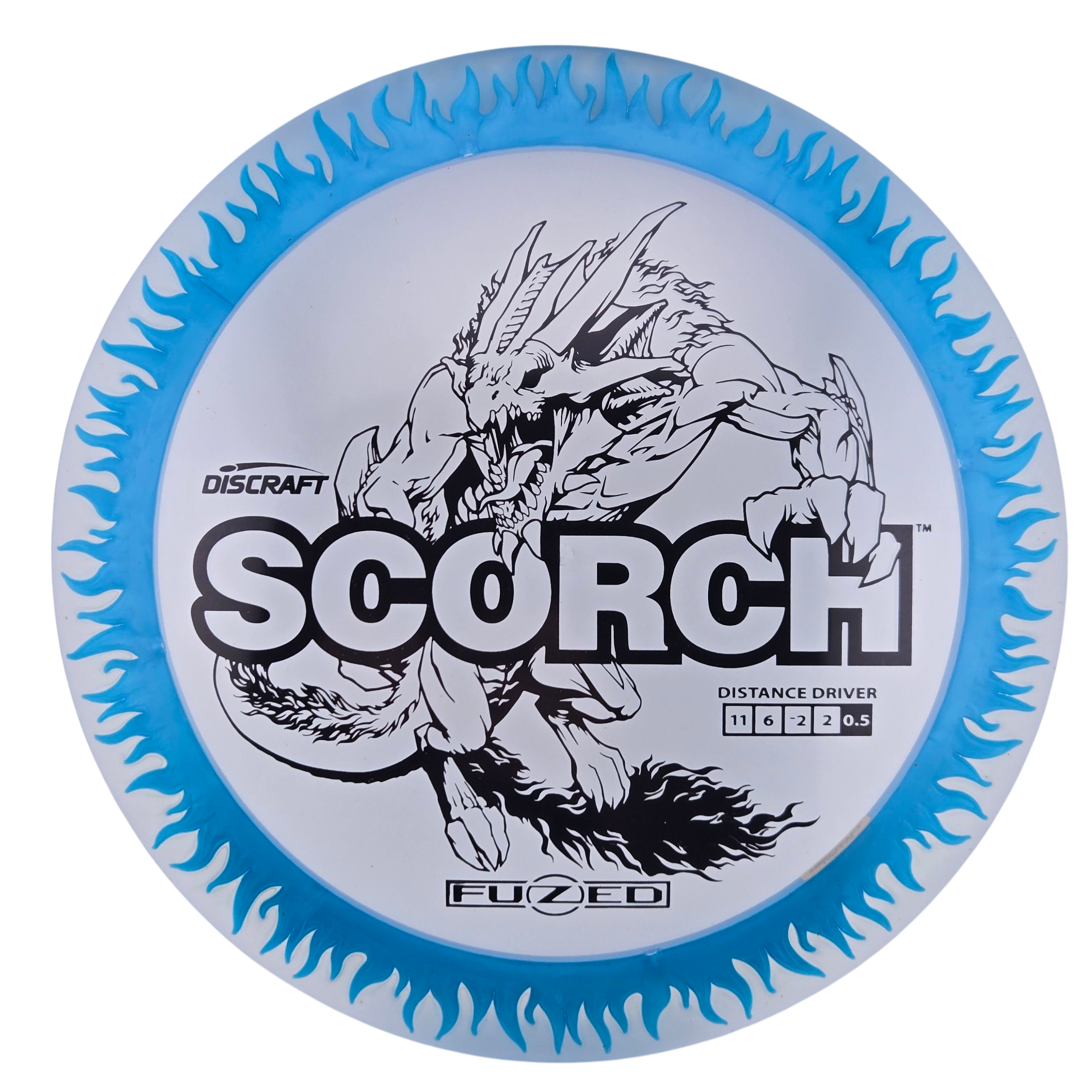Discraft FuZed Line Scorch – Flame Rim Z Line – Pure Flight Disc Golf